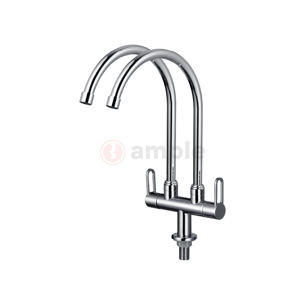 Premio TK-3606R Double Sink Pillar Tap - Ample Architectural Hardware ...