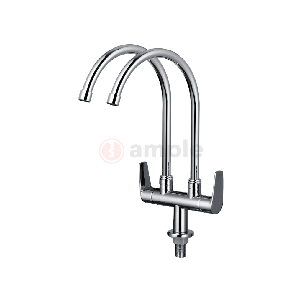 Premio TK-3606S Double Sink Pillar Tap - Ample Architectural Hardware ...